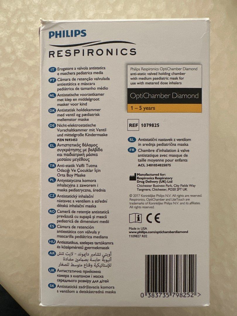 Philips Respironics and 200 doses inhaler , Health & Nutrition, Medical ...