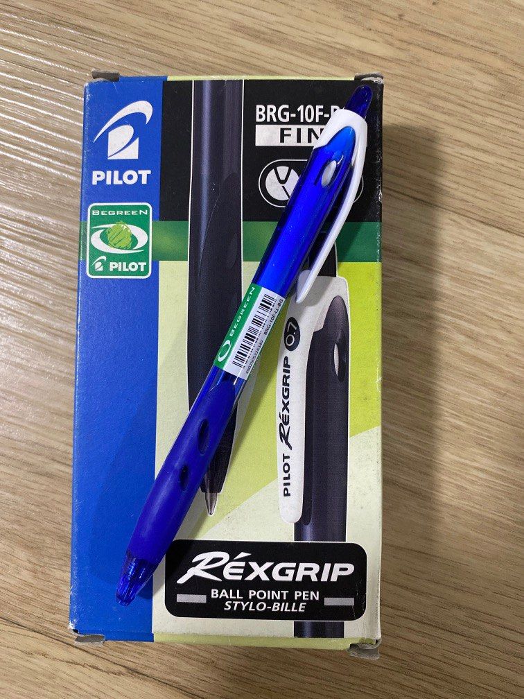 Pilot Rexgrip ball pen 0.7, Hobbies & Toys, Stationery & Craft, Stationery & School Supplies on ...