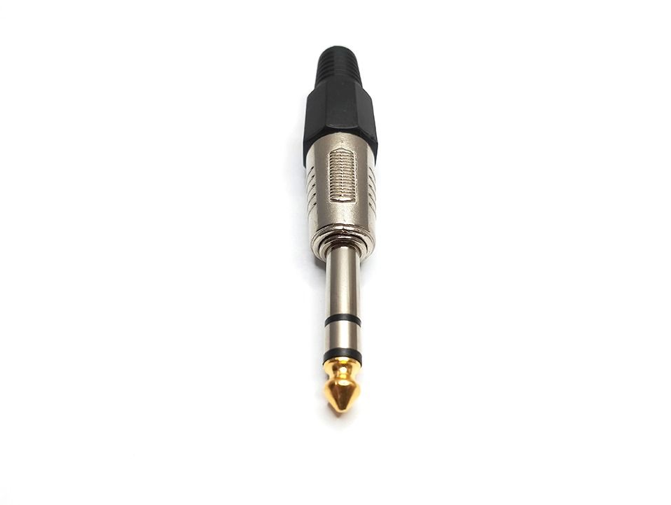 PL55 6.35mm (1/4) MALE STEREO TRS, SOLDER TYPE PLUG LIGHT STRAIGHT ...