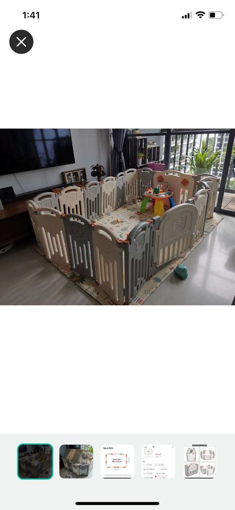 Playpen, Babies & Kids, Baby Nursery & Kids Furniture, Other Kids ...