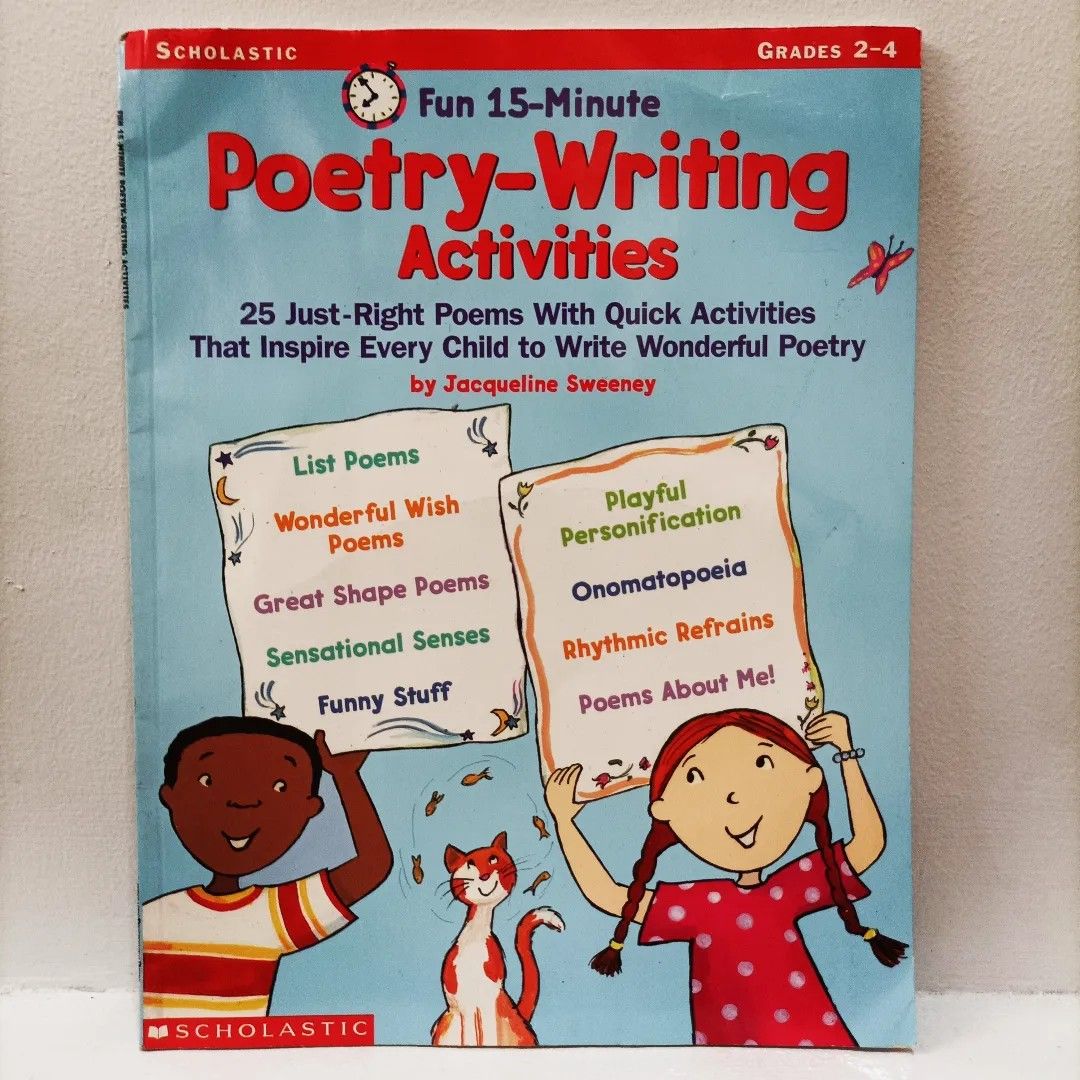 Poetry-Writing Activities, Hobbies & Toys, Books & Magazines, Children ...