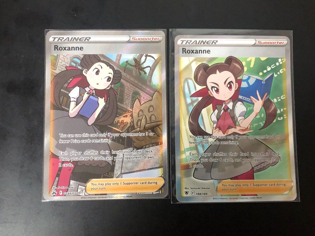 Pokemon English Roxanne Twins from Astral Radiance and Crown Zenith ...