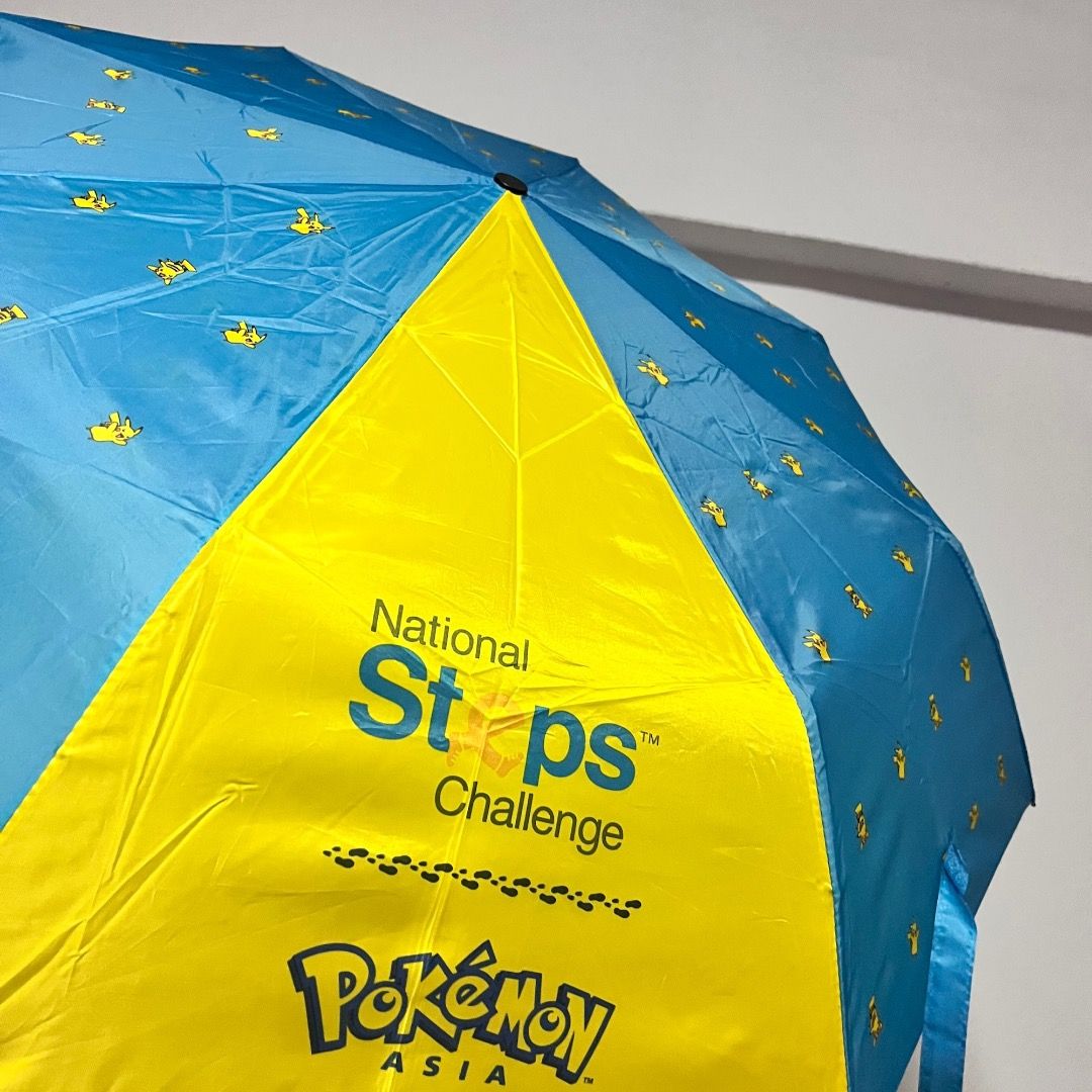 Pokemon National Step Challenge Umbrella, Hobbies & Toys, Travel ...