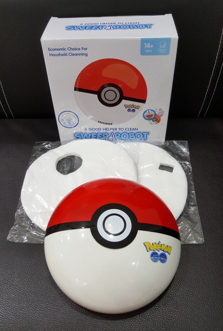 Pokemon Poke Ball Sweep Robot, Hobbies & Toys, Toys & Games on Carousell