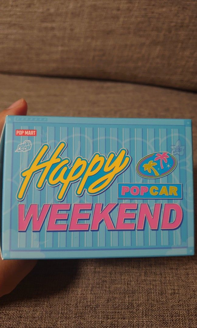 Pop car happy weekend popcar pucky 快樂周未 popmart 泡泡瑪特 合金車, 興趣及遊戲, 玩具 ...