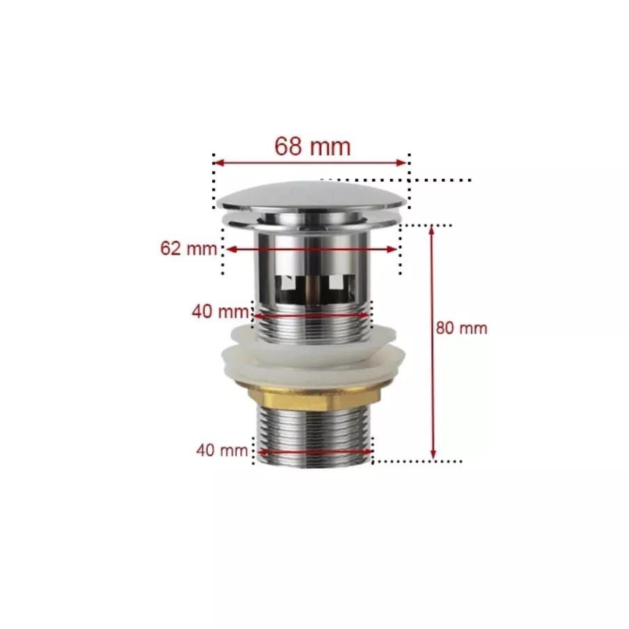 Pop Up Waste for Basin, Furniture & Home Living, Bathroom & Kitchen ...