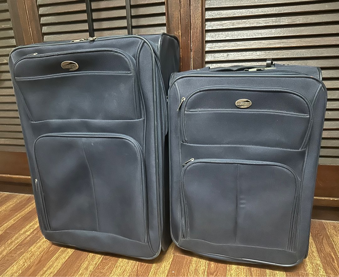 Preloved Medium and Hand Carry American Tourister on Carousell
