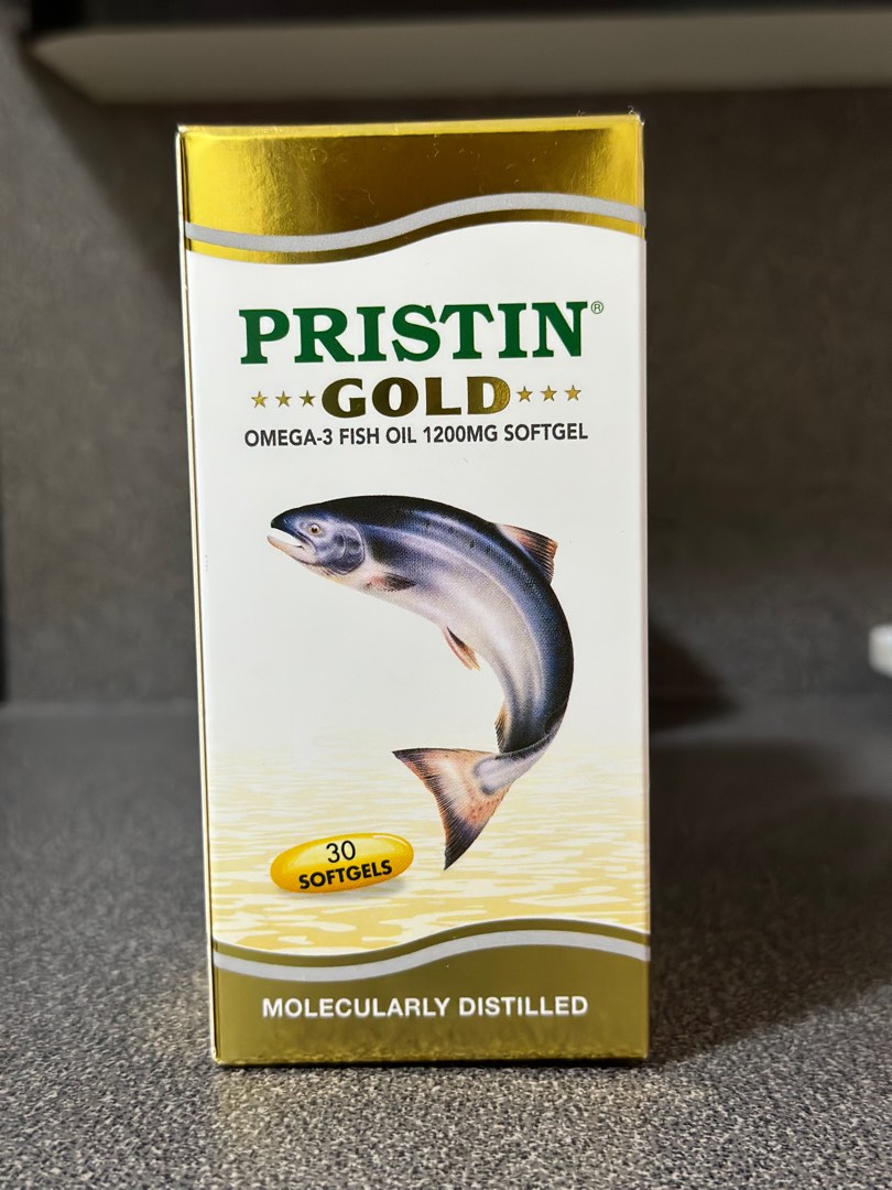 Pristin Gold Fish oil, Health & Nutrition, Health Supplements, Vitamins ...