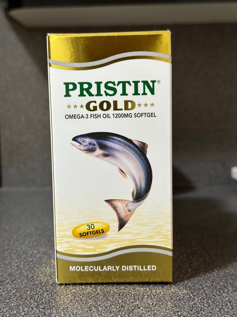 Pristin Gold Fish oil, Health & Nutrition, Health Supplements, Vitamins ...