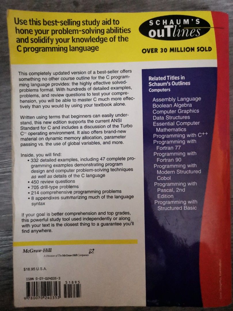 Programming with C, Hobbies & Toys, Books & Magazines, Children's Books ...