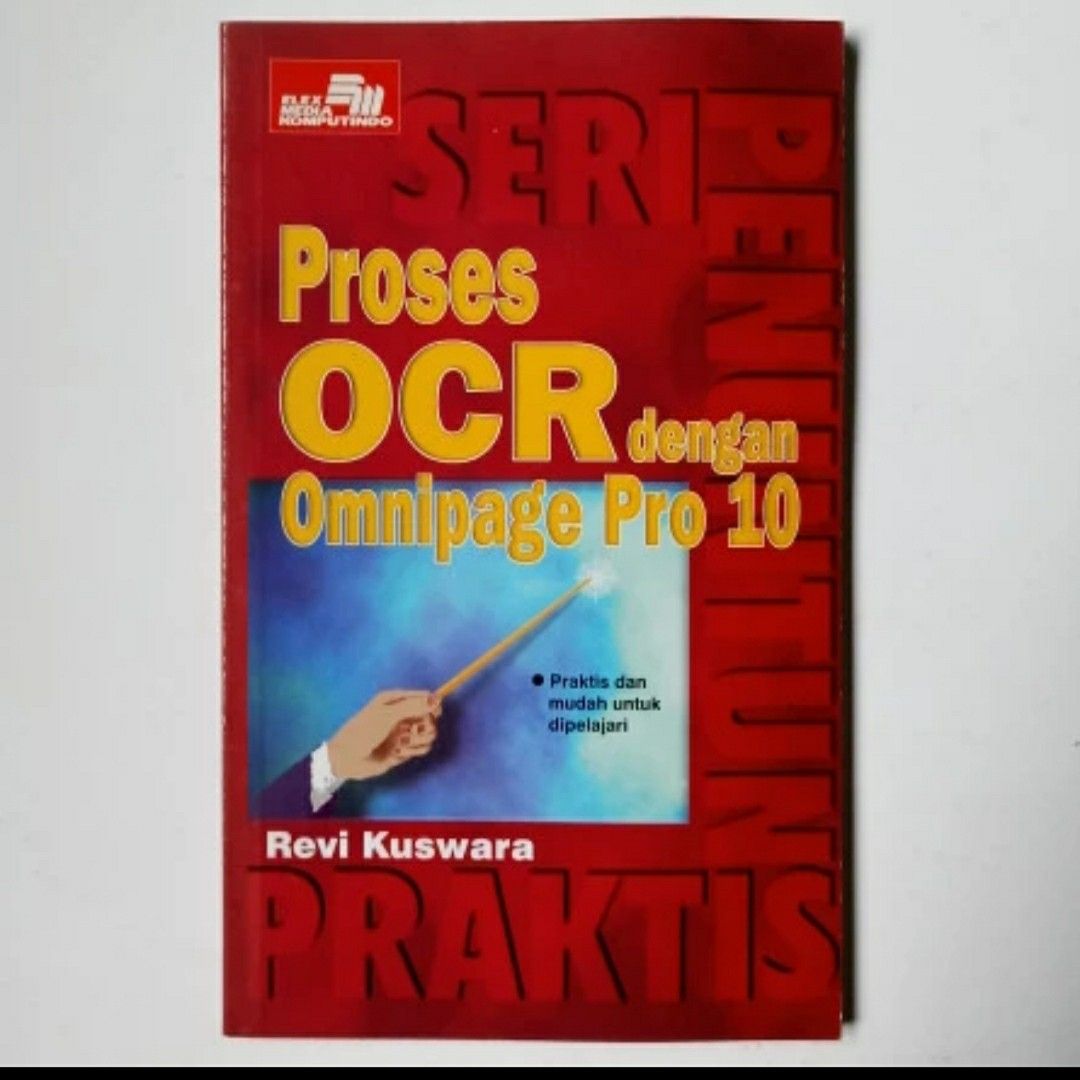 Proses OCR dengan Omnipage Pro 10, Buku & Alat Tulis, Buku di Carousell