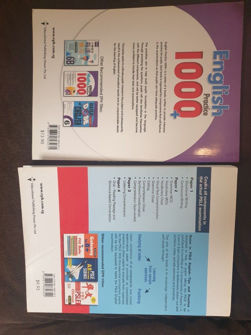 PSLE EPH English, Hobbies & Toys, Books & Magazines, Assessment Books ...