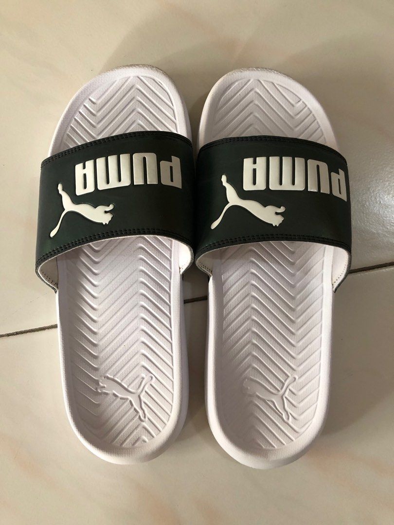puma slides, Men's Fashion, Footwear, Flipflops and Slides on Carousell