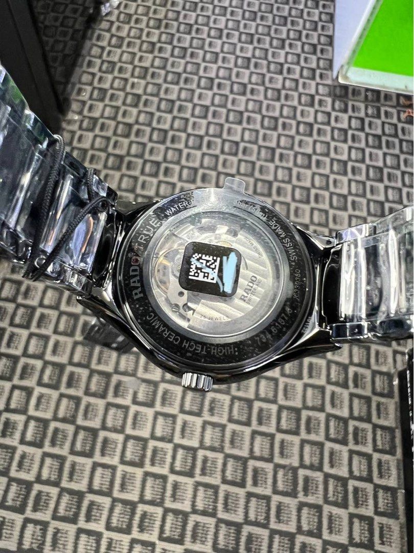 RADO TRUE SWISS MADE OPEN HEART AUTOMATIC CERAMIC R27100162, Men's ...