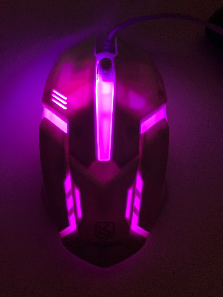 Rainbow Gaming Mouse, Computers & Tech, Parts & Accessories, Mouse ...