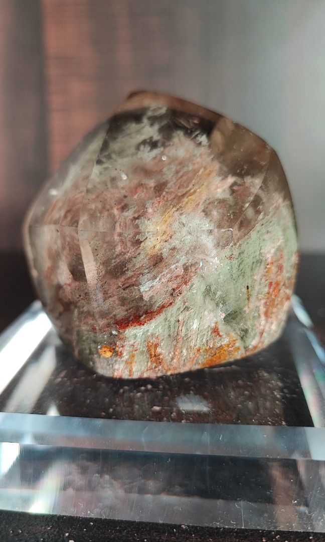 Rare Pink Phantom Quartz, Women's Fashion, Jewelry & Organisers ...