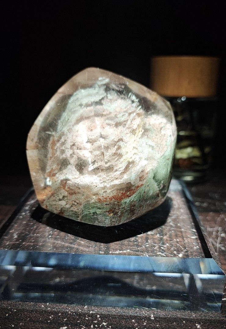 Rare Pink Phantom Quartz, Women's Fashion, Jewelry & Organisers ...