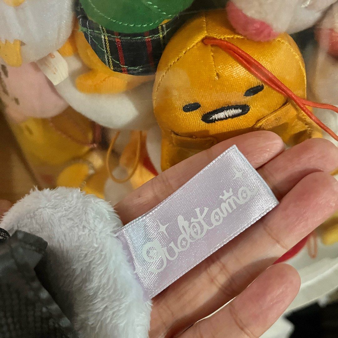 Rare Sanrio Gudetama - Gyudechama ballet mascot plush on Carousell