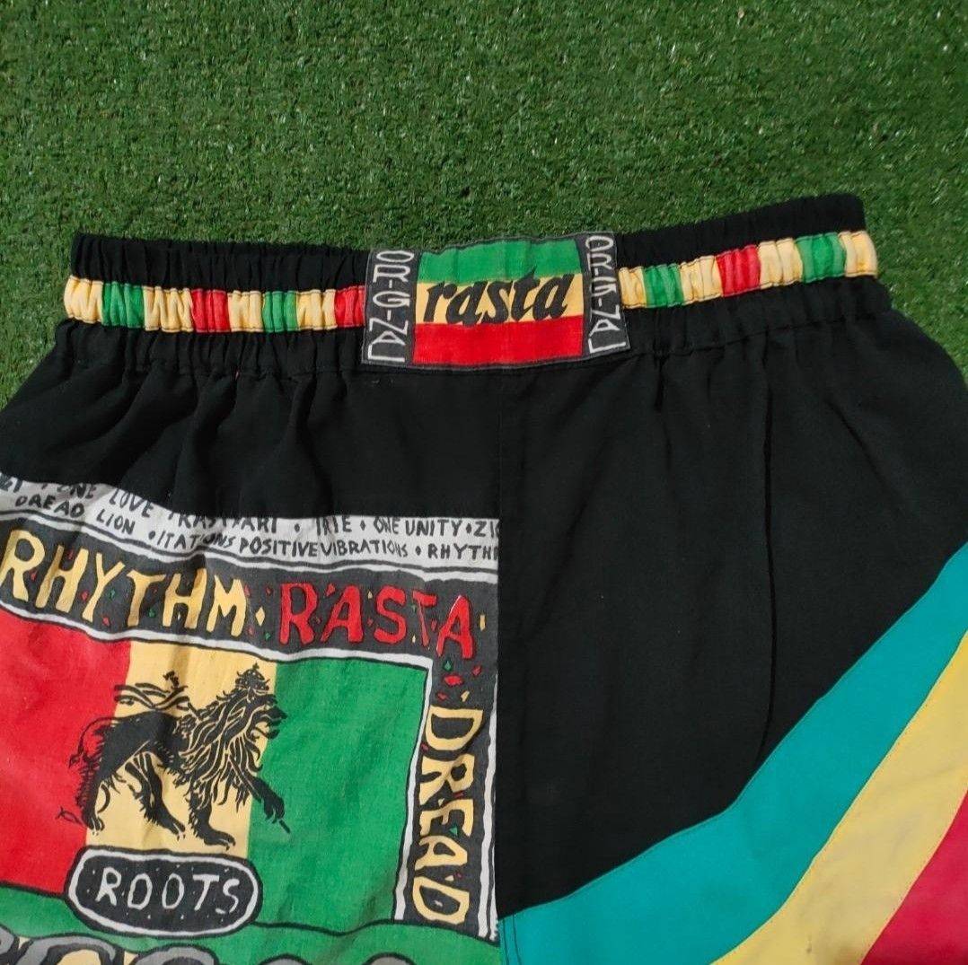 RASTA REGGAE original short pants, Fesyen Pria, Pakaian , Bawahan di ...