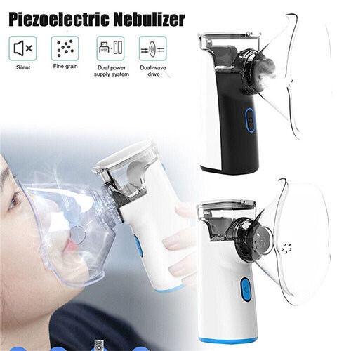 Ready Stock! Portable Handheld Mesh Nebulizer Ultrasonic Inhaler ...