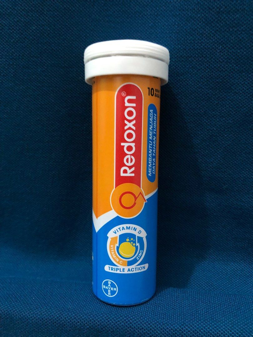 Redoxon Triple Action, Health & Nutrition, Health Supplements, Vitamins ...