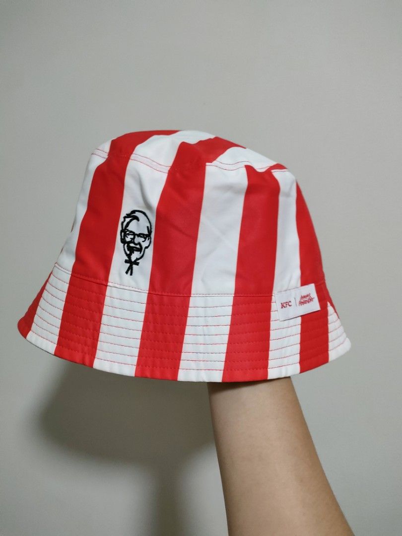 Reversible Bucket Hat by KFC x AMOS ANANDA, Women's Fashion, Watches ...
