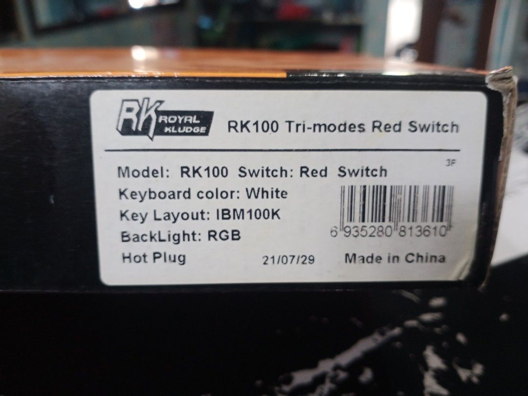 RK100 Tri-modes Red Switch on Carousell