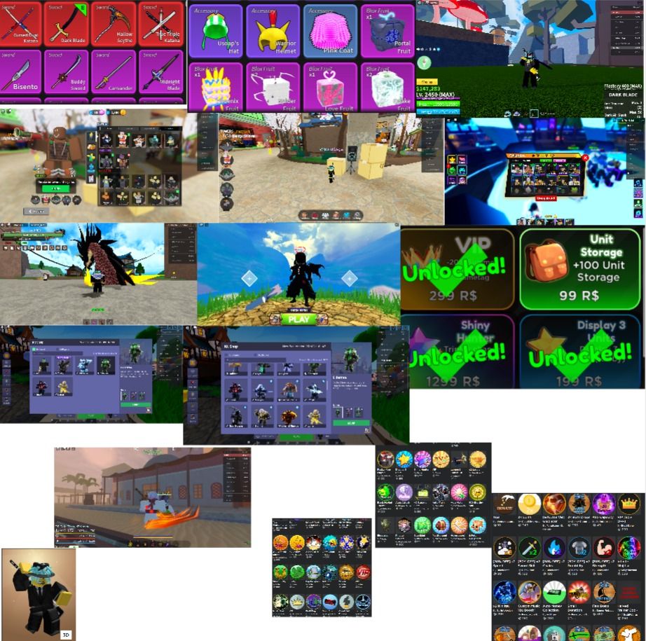 ROBLOX STACKED ALL ROUNDER ACCOUNT ( CHECK DESCRIPTION ), Video Gaming ...