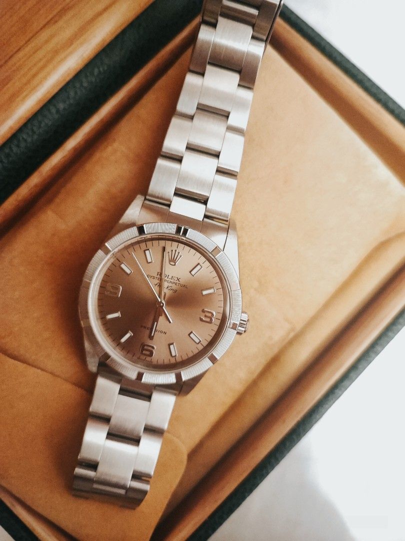 Rolex Air King 14010M, 名牌, 手錶 - Carousell