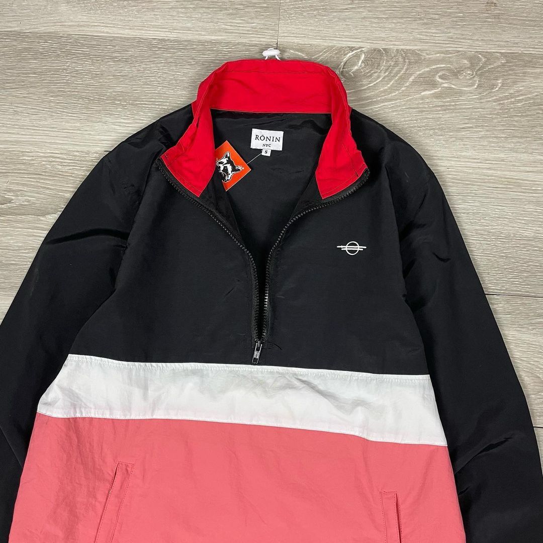 ronin nyc nylon halfzip jacket MYJK13, Fesyen Pria, Pakaian , Atasan di ...