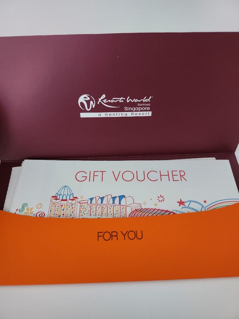 RWS Resort World Sentosa GIFT Voucher, Tickets & Vouchers, Vouchers on ...