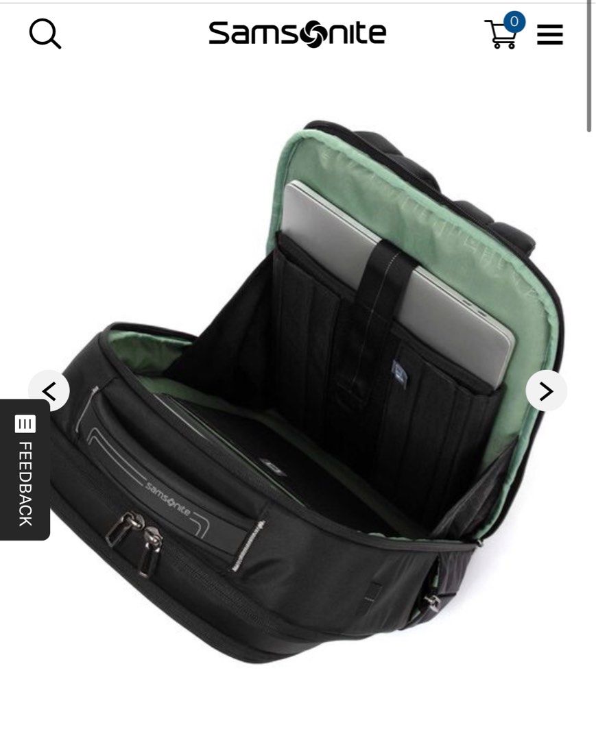 Samsonite Blakce Eco, Men's Fashion, Bags, Backpacks on Carousell
