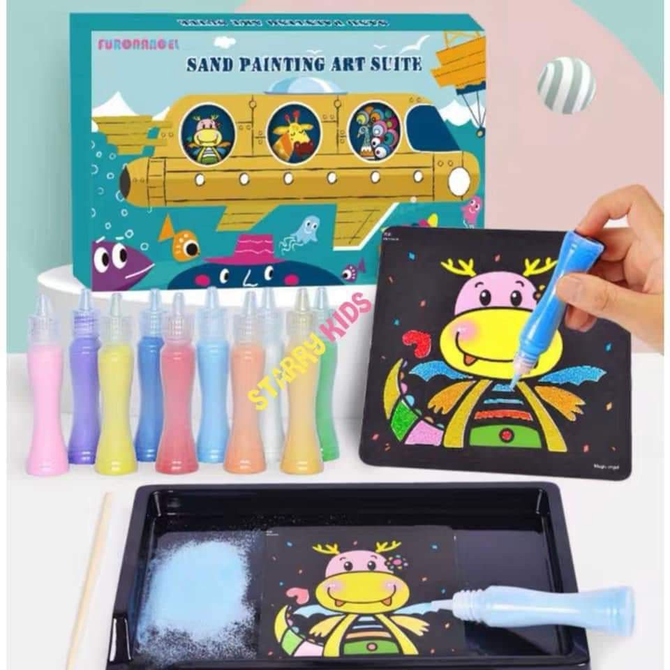 Sand painting art set, Hobbies & Toys, Stationery & Craft, Other ...