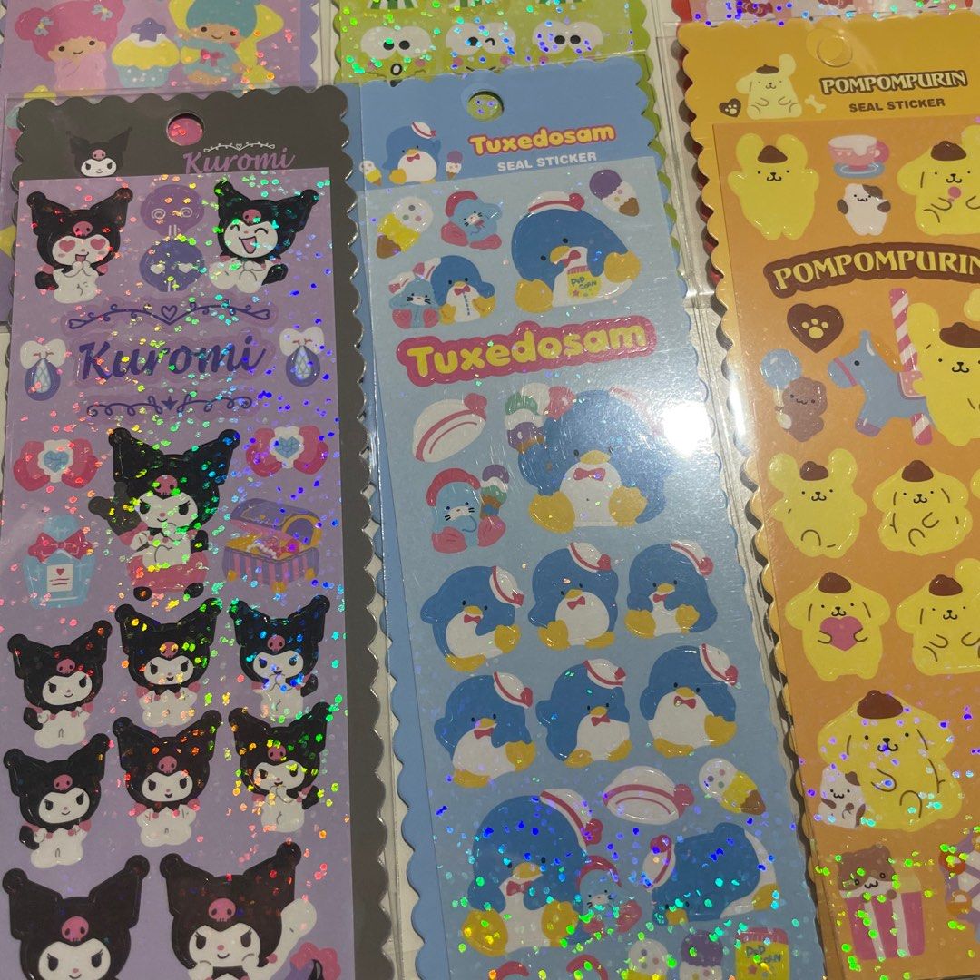 Sanrio character sticker sheets, Hobbies & Toys, Stationery & Craft ...