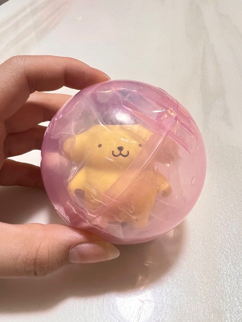 Sanrio Pompompurin Gacha Figurine, Hobbies & Toys, Toys & Games on ...