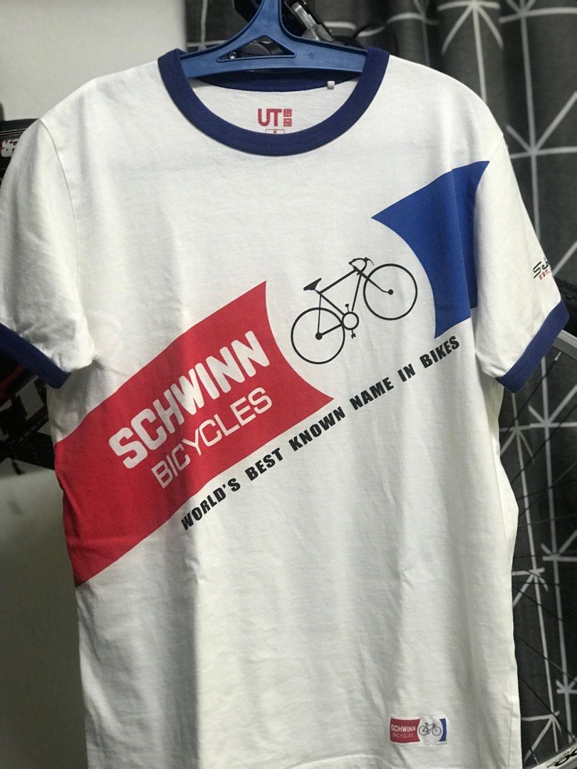 Schwinn Uniqlo Bicycle Shirt, Men's Fashion, Activewear on Carousell