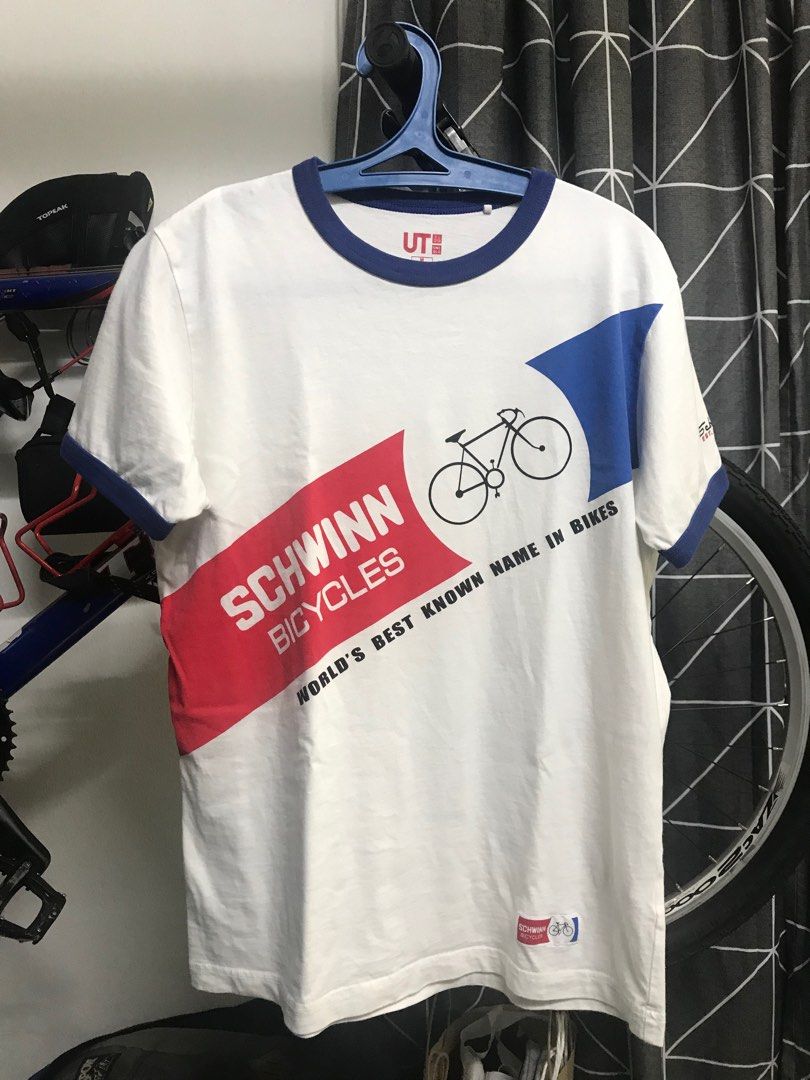 Schwinn Uniqlo Bicycle Shirt, Men's Fashion, Activewear on Carousell