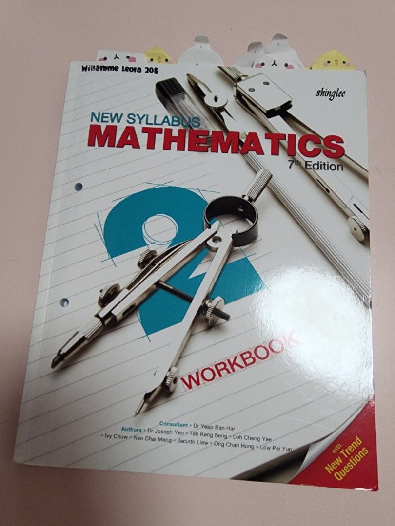 Secondary two mathematics workbook, Hobbies & Toys, Books & Magazines ...