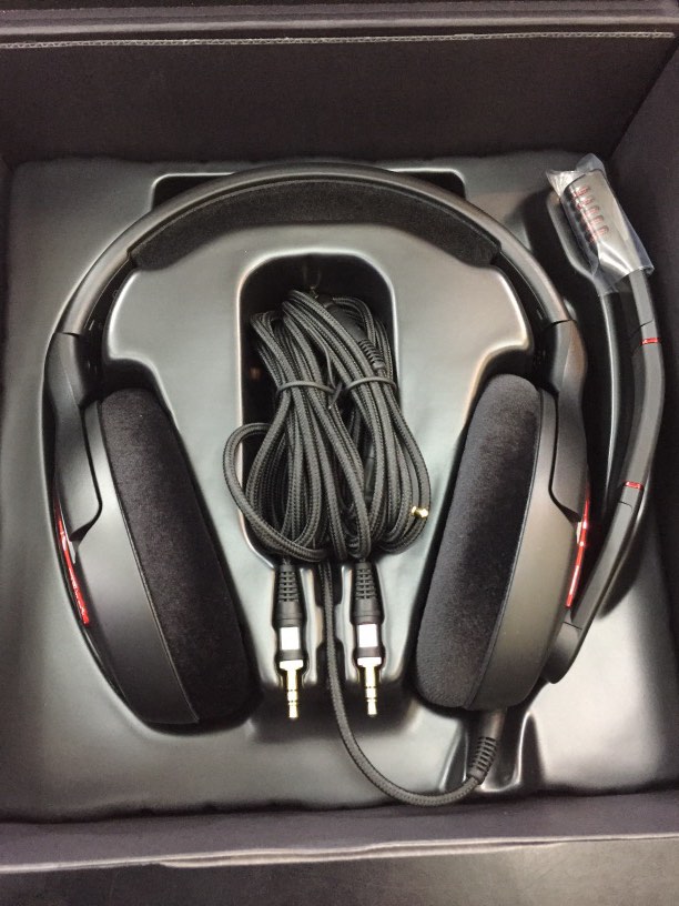 Sennheiser Game One Gaming Headphone (Black), Audio, Headphones ...