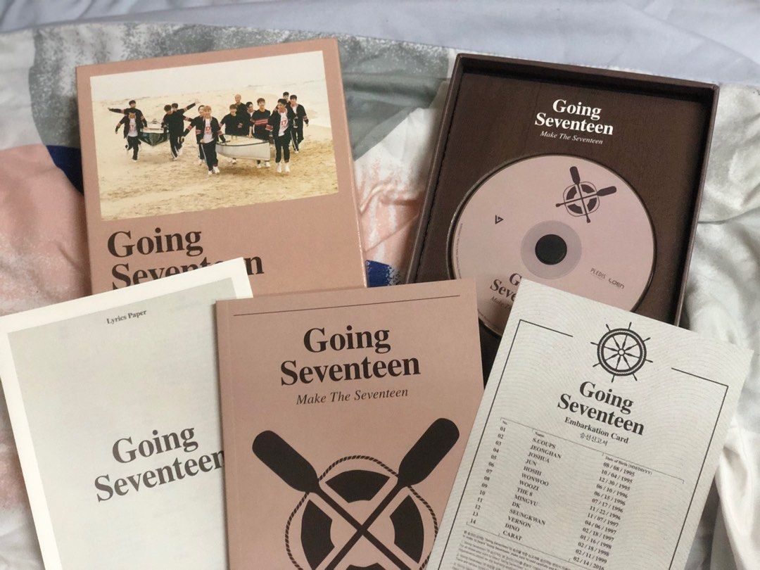 SEVENTEEN Going Seventeen Official Album, Hobbies & Toys, Memorabilia ...