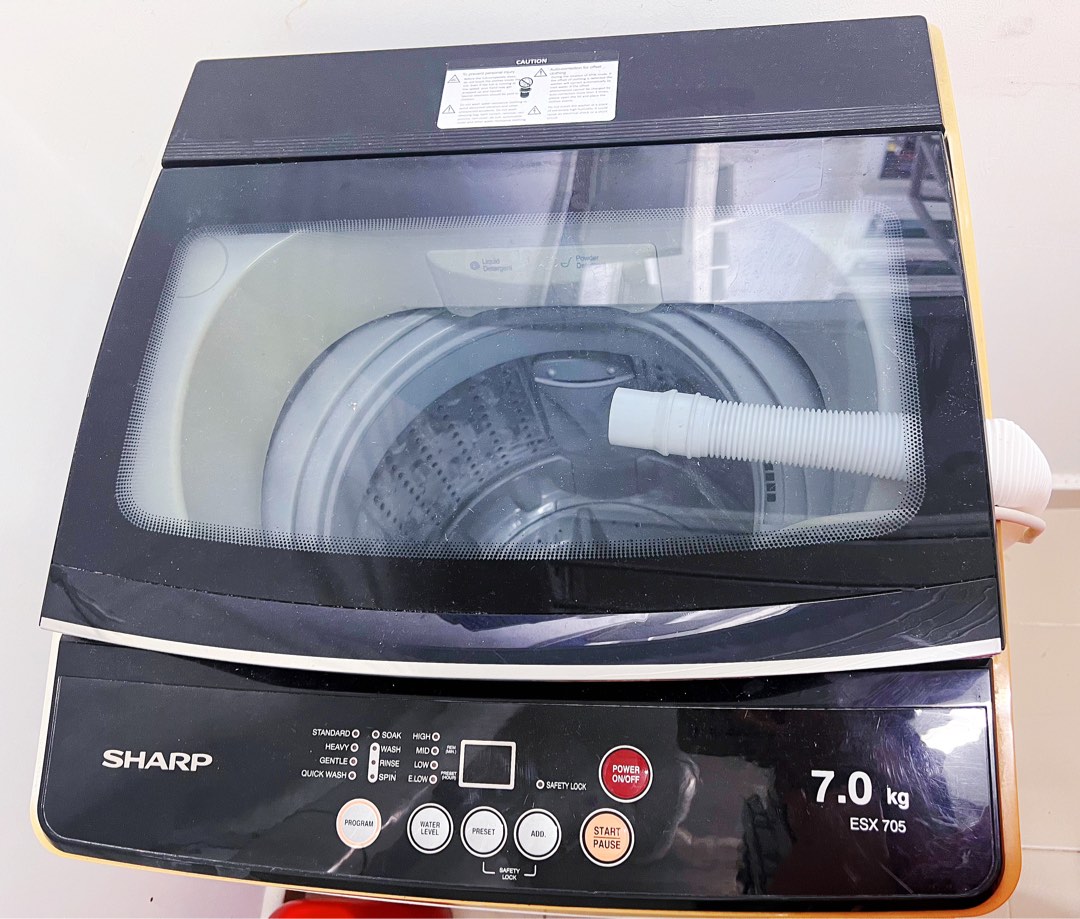 SHARP Washing Machine, TV & Home Appliances, Washing Machines and ...