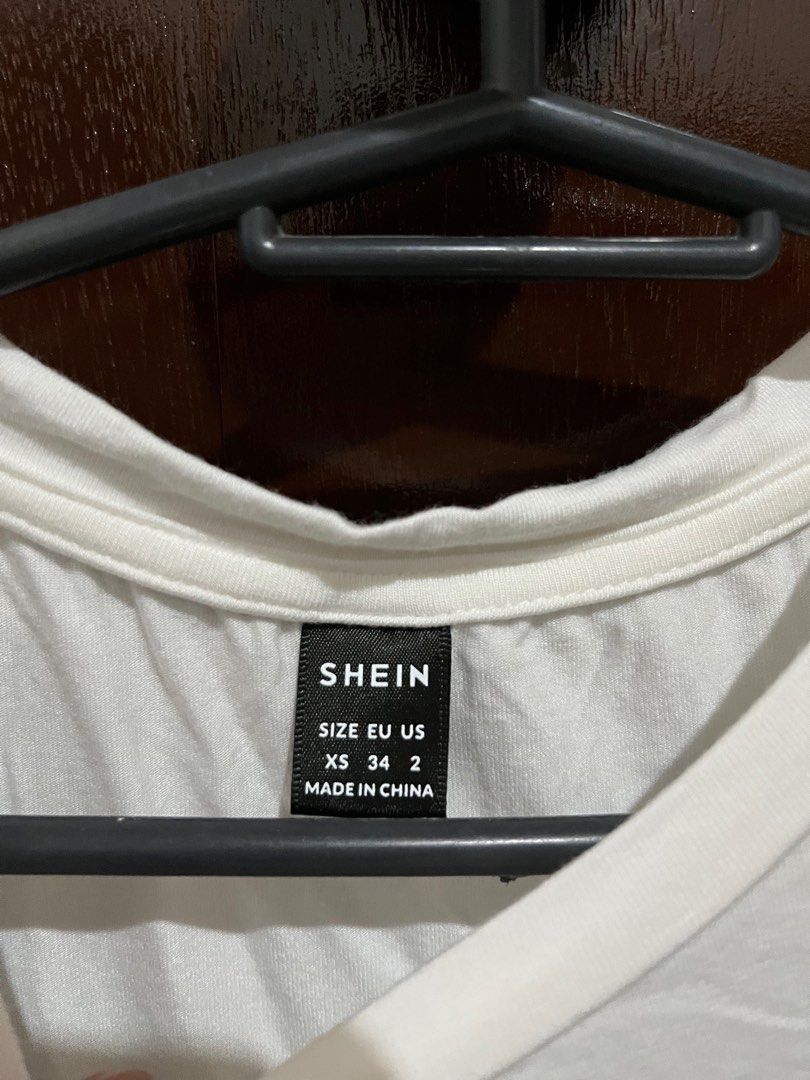Shein white shirt on Carousell