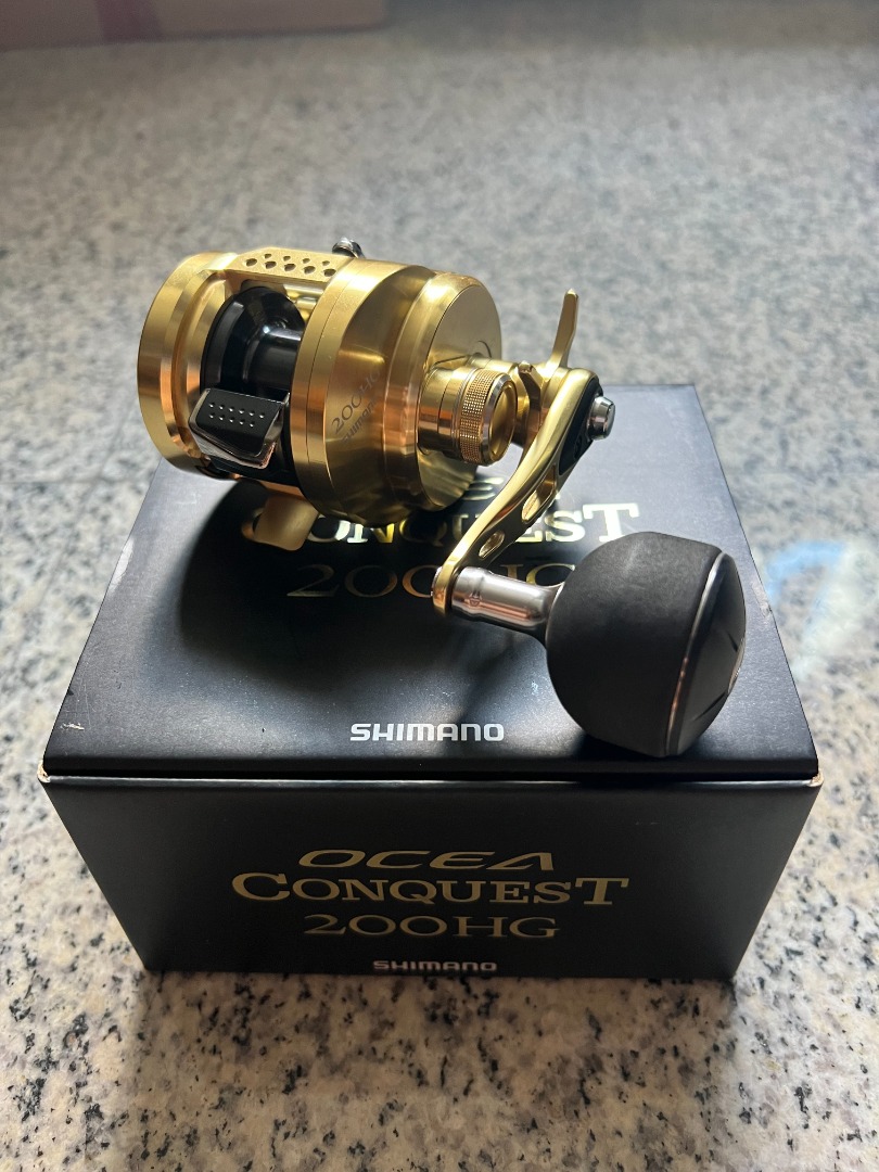 Shimano Ocea Conquest 200HG, Sports Equipment, Fishing on Carousell