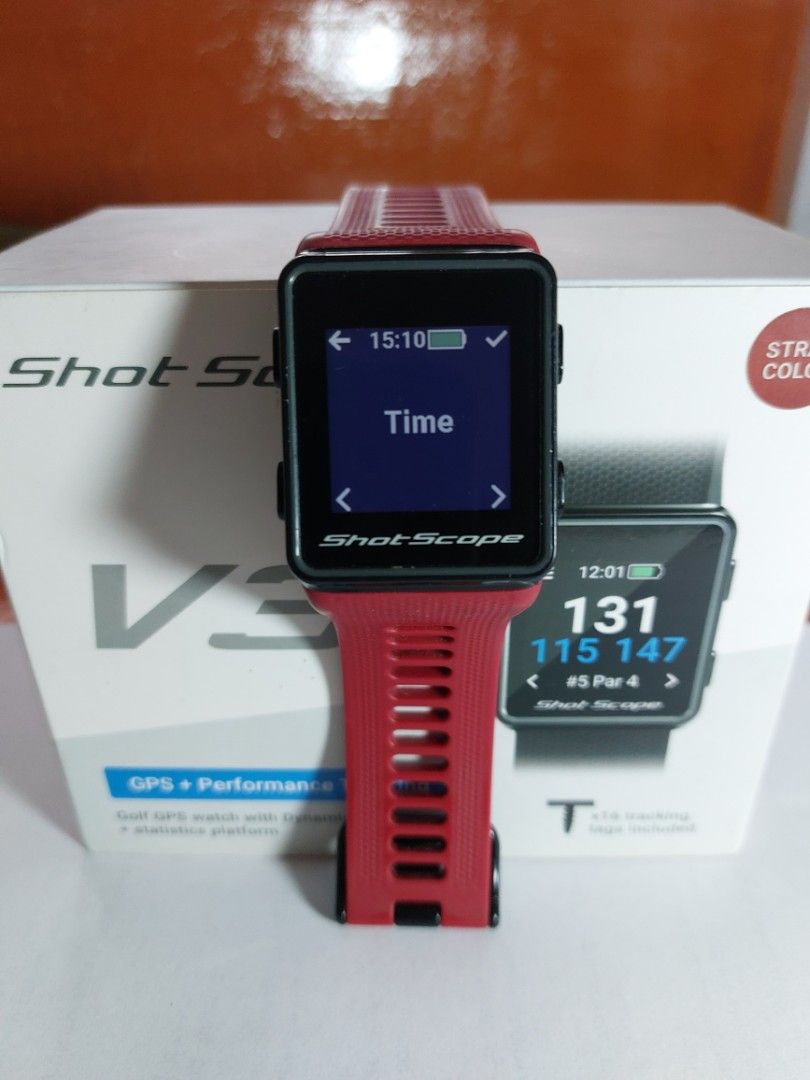 Shotscope V3 GPS Golf Watch, Sports Equipment, Sports & Games, Golf on ...