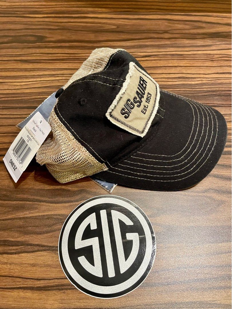 SIG Sauer Trucker Cap, Men's Fashion, Watches & Accessories, Caps ...