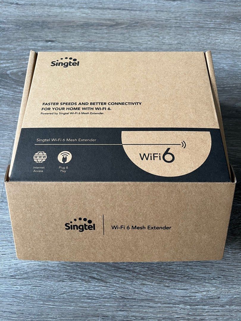 Singtel Askey wifi 6 mesh extender, Computers & Tech, Parts ...