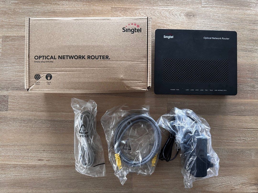 [FREE] Singtel Optical Network Router, Computers & Tech, Parts ...