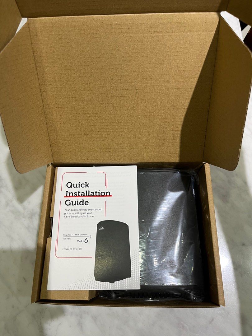Singtel wifi 6 mesh extender, Computers & Tech, Office & Business ...