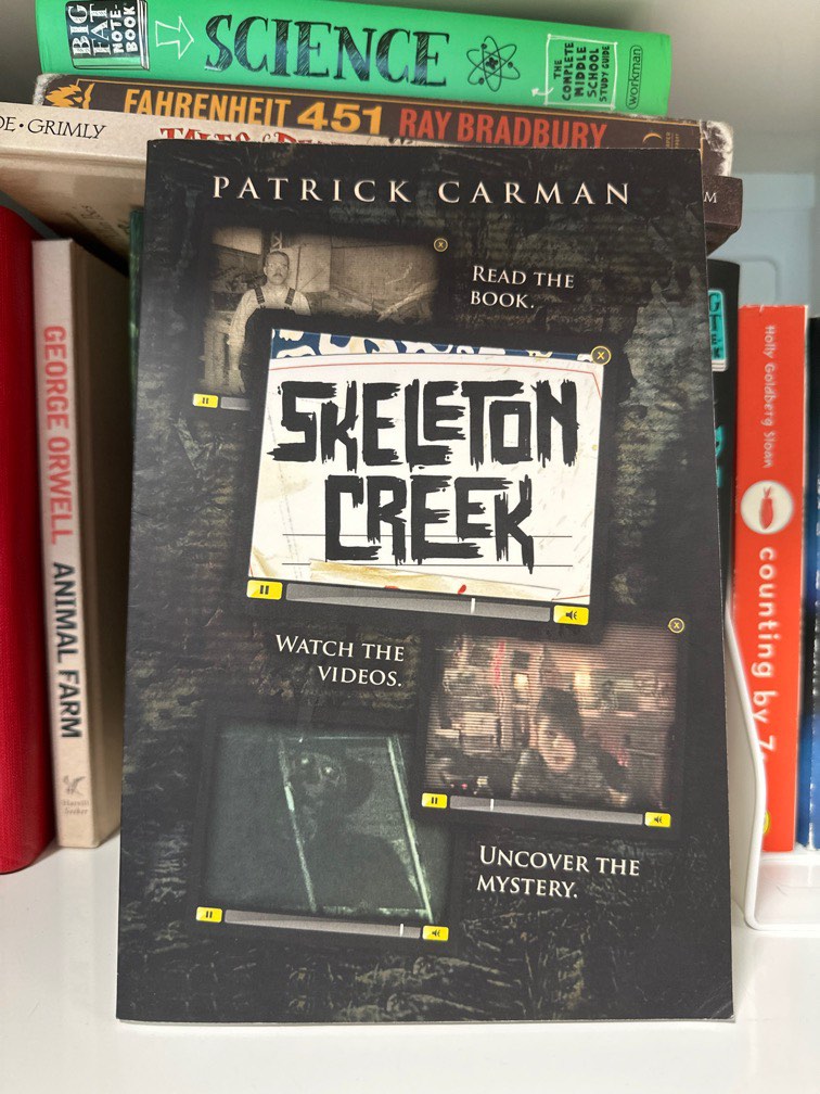 Skeleton creek by Patrick Carman, 興趣及遊戲, 書本 & 文具, 小說及非小說 - Carousell