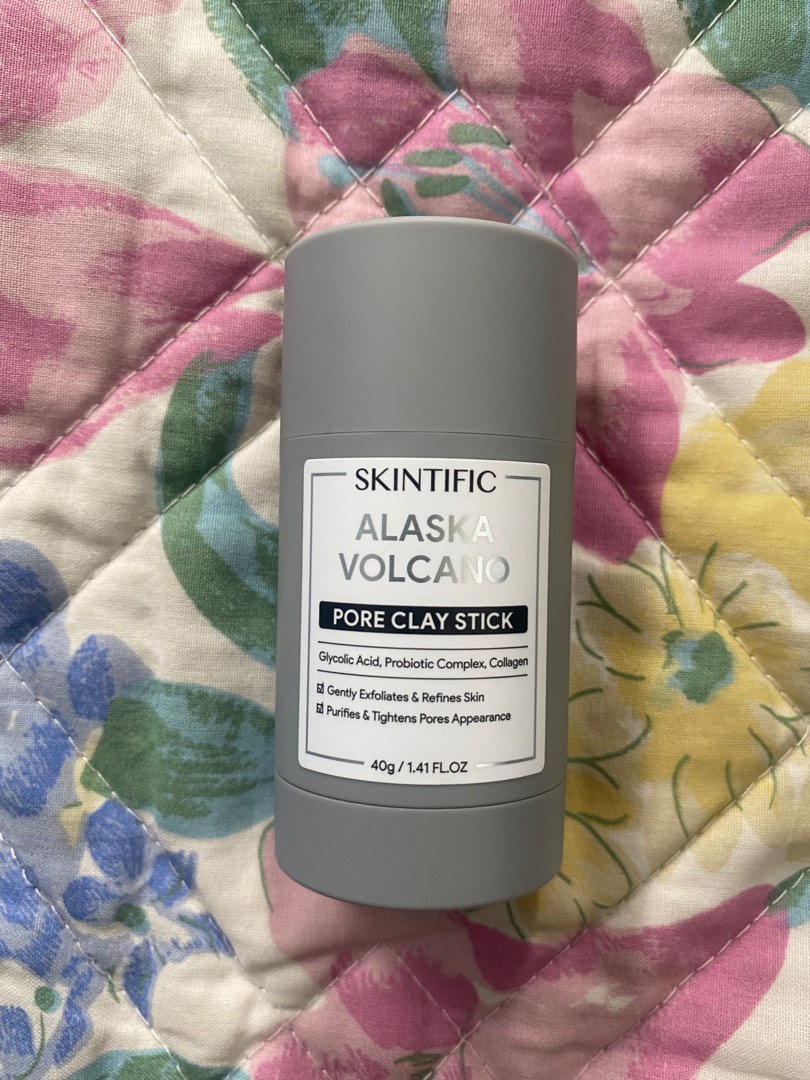 Skintific Alaska Volcano Pore Clay Stick, Kesehatan & Kecantikan, Kulit ...